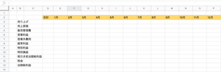 【WEEK-17】 20分で簡単作成！PLの書き方！
